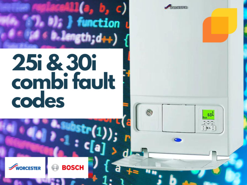Fault Codes Worcester i Combi ErP - Plumble